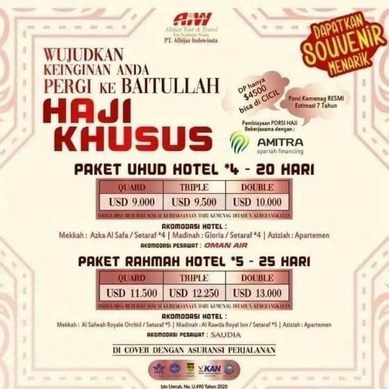 Haji Plus 2022 - Cara Daftar Haji Khusus Terbaik Alhijaz